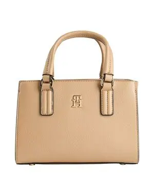 Tommy Hilfiger Polyurethane Tote Bag - Beige
