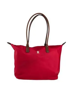 Tommy Hilfiger Handbag Recycled Nylon, Cow Leather - Red