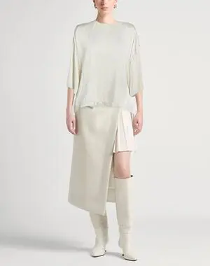 Rick Owens Acetate And Viscose Satin Top