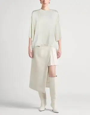 Rick Owens Acetate And Viscose Satin Top