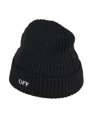 OFF-WHITE™ Off-white Hat Size Virgin Wool - Black