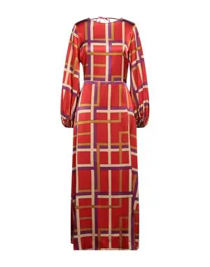 Momoni Maxi Dress Size Silk, Elastane