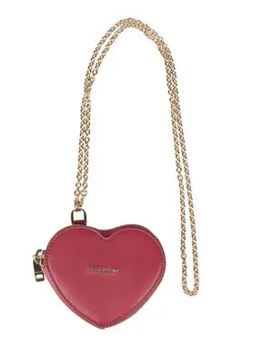 Bally Coin Purse Cream Leather - Red