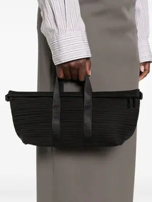 Issey Miyake Pleated Boston Bag