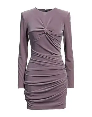 Elisabetta Franchi Mini Dress Mauve Size Polyester, Elastane - Purple