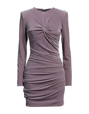 Elisabetta Franchi Mini Dress Mauve Size Polyester, Elastane
