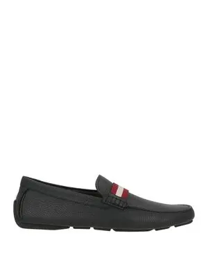 Bally Calfskin Driving Loafers - Black