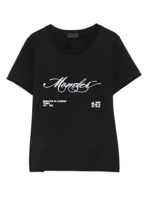 Moncler Logo Cotton T-shirt - Multicolor