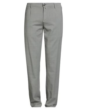 JACOB COHЁN Pants Military Size Cotton, Virgin Wool, Elastane - Grey