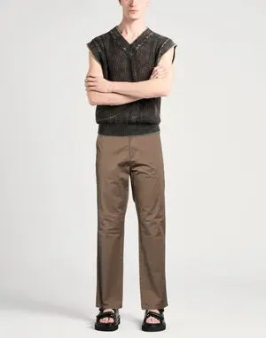 Armani Exchange Pants Khaki Size Cotton, Elastane