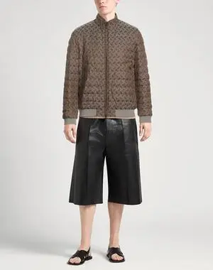 Herno Puffer Taupe Size Polyester, Cotton