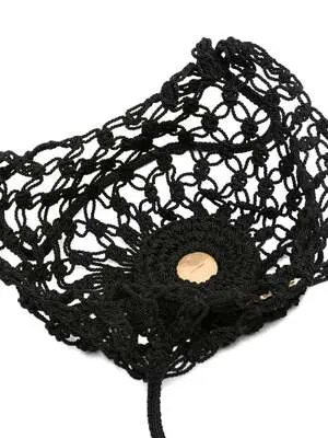 Saint Laurent Small Crochet Bucket Bag