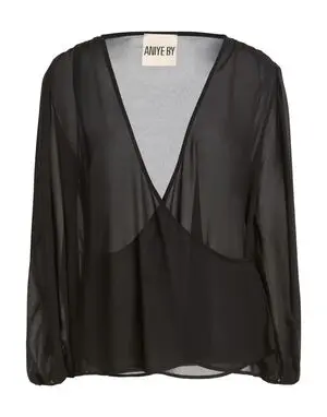 ANIYE BY Georgette Wrap Top