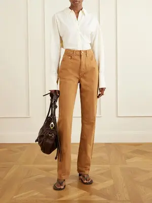 Ossou Noon High-rise Straight-leg Jeans