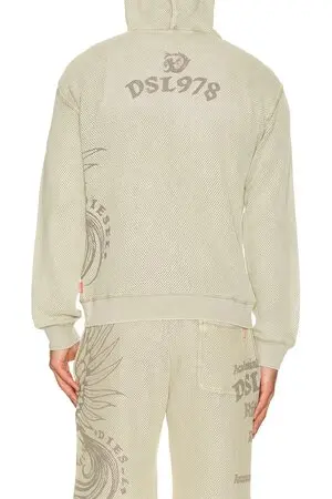 DIESEL® S-norm-hood-aa1 Hoodie - Beige