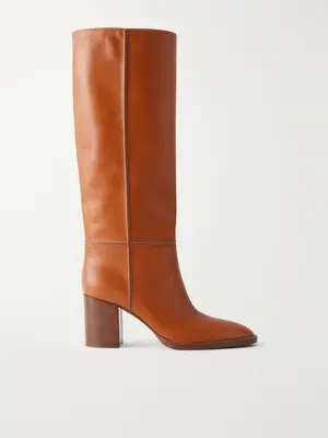 GIANVITO ROSSI Leather Knee Boots