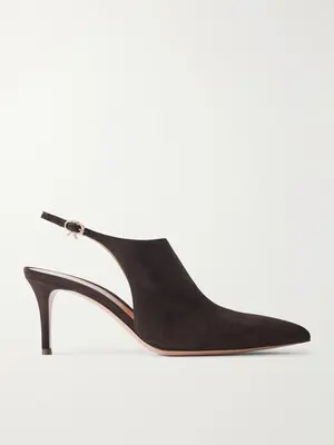 GIANVITO ROSSI Suede Pumps