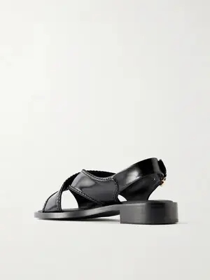 Church's Sondra Patent-leather Sandals - Black