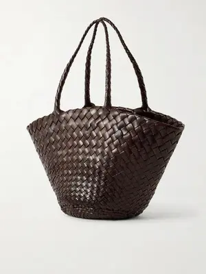 Dragon Diffusion Egola Woven Leather Tote