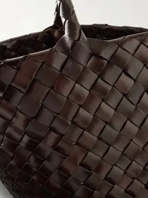 Dragon Diffusion Egola Woven Leather Tote