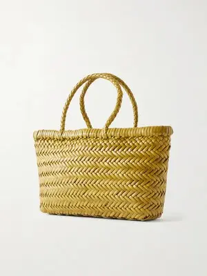 Dragon Diffusion Gora Mini Woven Leather Tote