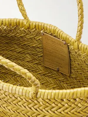 Dragon Diffusion Gora Mini Woven Leather Tote