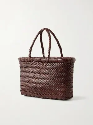 Dragon Diffusion Gora Mini Woven Leather Tote