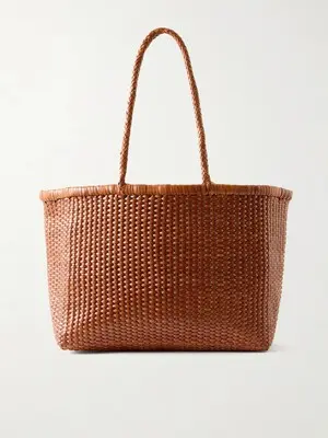 Dragon Diffusion B Weave Leather Tote