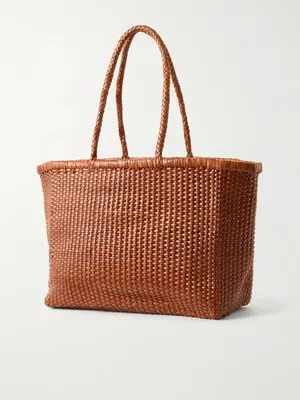Dragon Diffusion B Weave Leather Tote