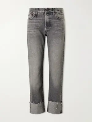 R13 Romeo Cropped Flare Jeans