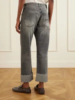 R13 Romeo Cropped Flare Jeans