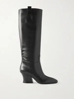 JIL SANDER Lune' Knee-high Leather Boots