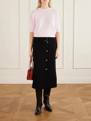 JIL SANDER Lune' Knee-high Leather Boots