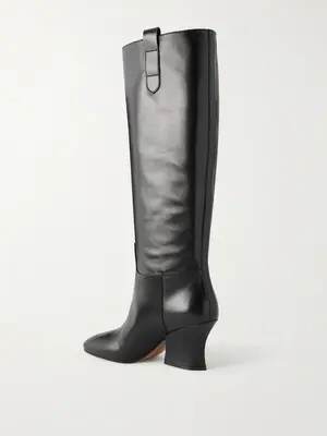 JIL SANDER Lune' Knee-high Leather Boots