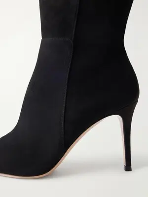 GIANVITO ROSSI Levy Suede Knee-high Boots