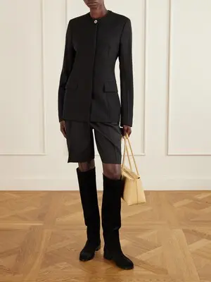 GIANVITO ROSSI Zayne 20 Suede Over-the-knee Boots - Black