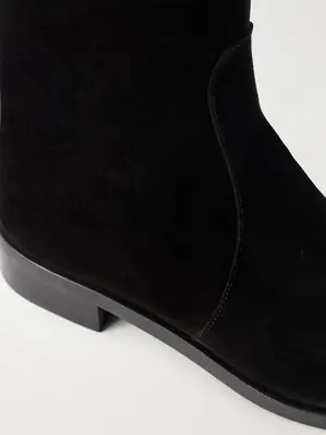 GIANVITO ROSSI Zayne 20 Suede Over-the-knee Boots - Black