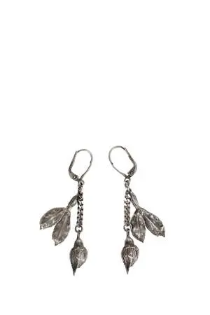 WERKSTATT MUNCHEN Earrings Rosebud - Silver