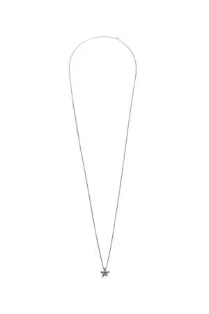 WERKSTATT MUNCHEN Chain Mini Star Necklace - Silver
