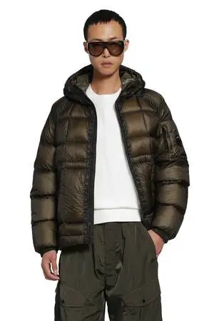 C.P. COMPANY D.d. Shell Down Lens Jacket - Green