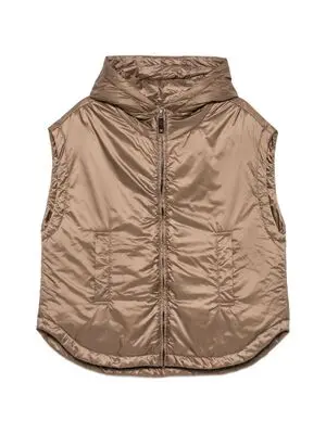 Max Mara Sleeveless Padded Vest - Multicolor