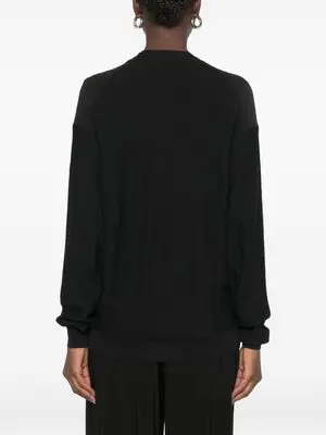 LEMAIRE Wool Blend Twisted Cardigan
