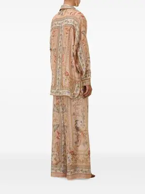 Zimmermann Roselight Silk Shirt