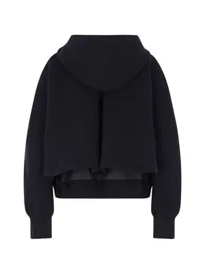 Sacai Nylon And Cotton Hoodie