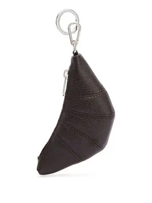 LEMAIRE Croissant Mini Leather Keyring - Multicolor
