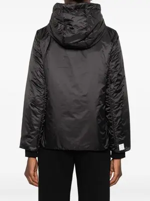 Max Mara The Cube Hooded Zip-up Coat - Multicolor