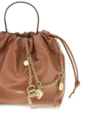 Chloé Icons Leather Clutch - Multicolor