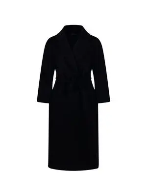 Max Mara S MAX MARA Wrap Coat Multicolor