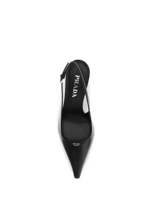 Prada Leather Slingback Pumps