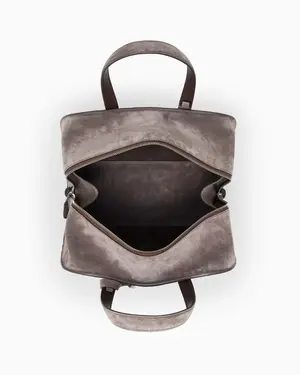 Giorgio Armani Split Leather Handbag